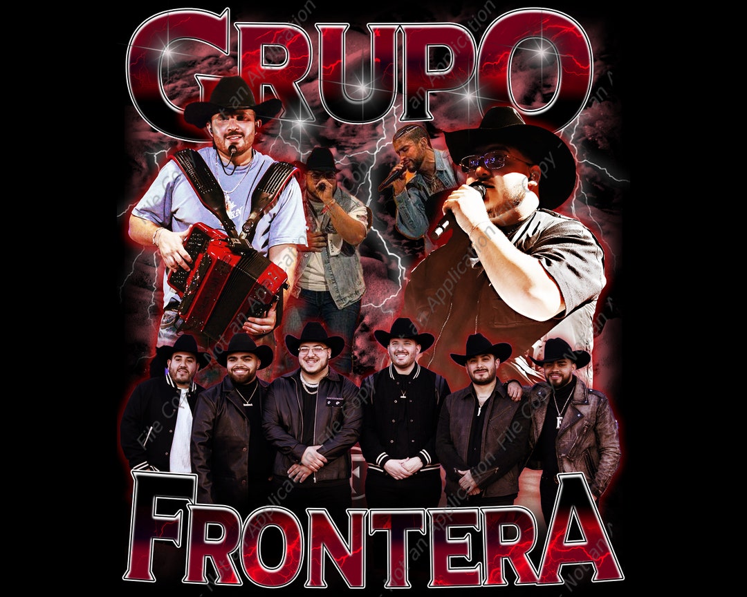 Grupo Frontera Png , Ready to Print, Printable Design, Artist, 90s, Bts ...