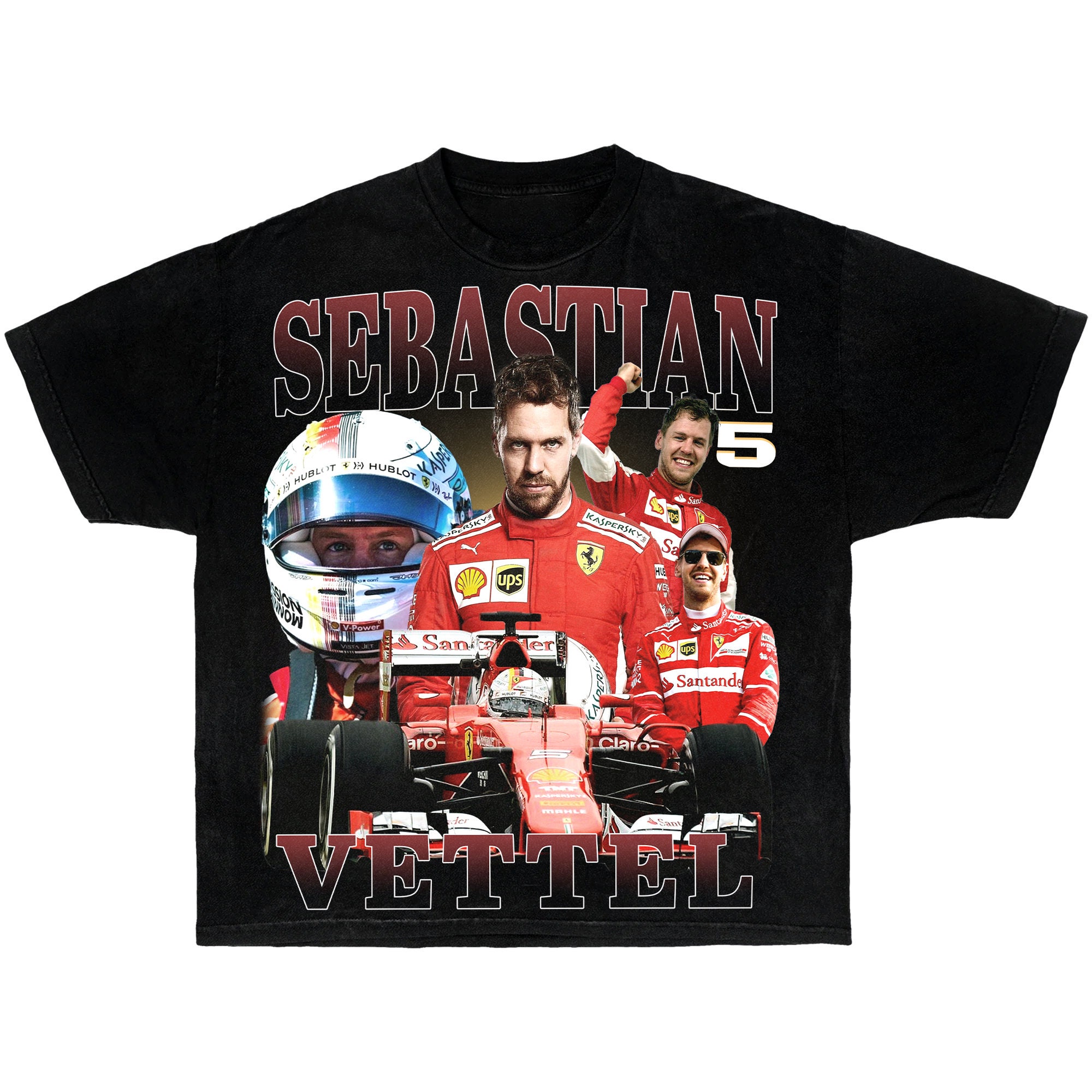 Sebastian, Vettel Shirt Design. PNG Digital 4500x5100 Px. Hiphop ...
