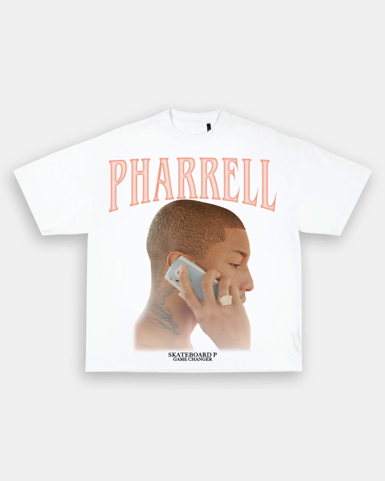 Pharrell Williams T-shirt Design PNG Vector T-shirts PNG Printable ...