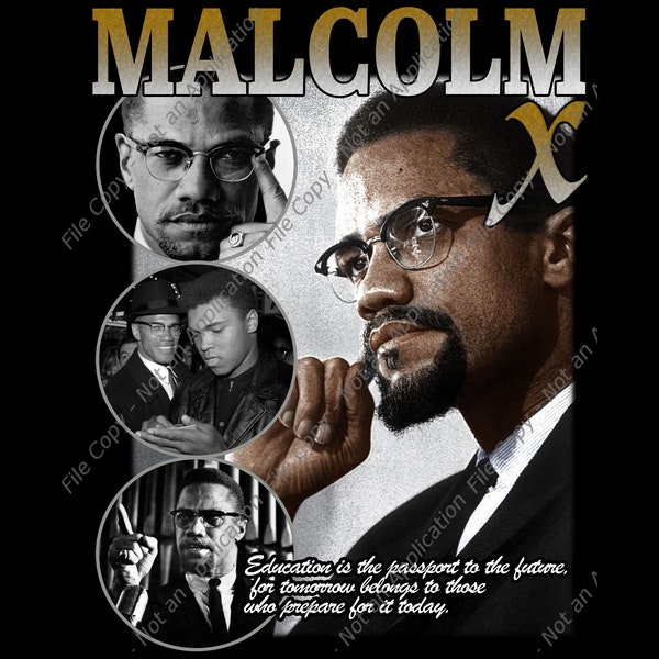 Malcolm X - Etsy