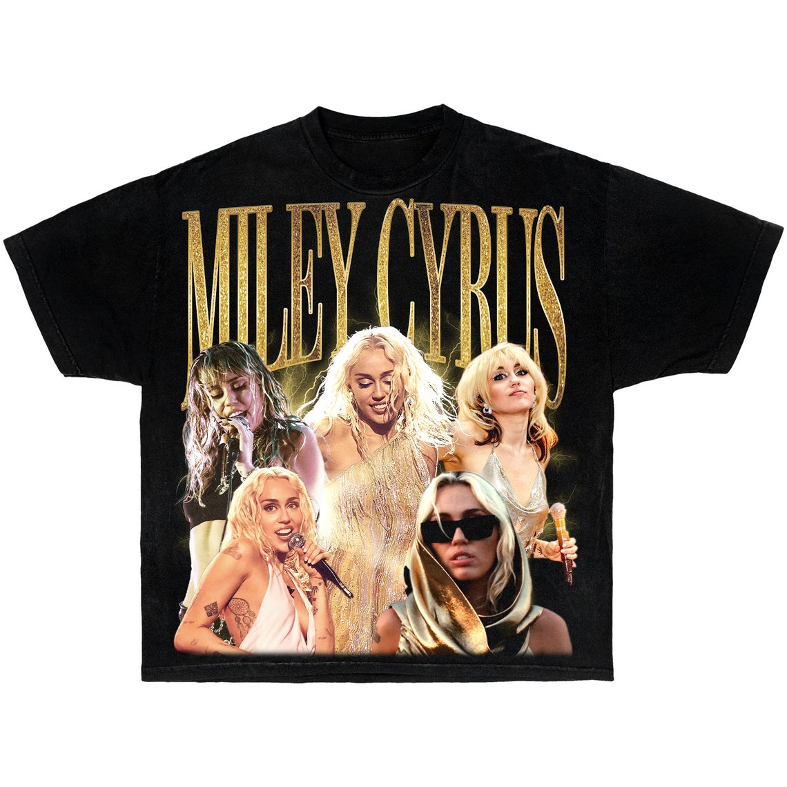Ready to Print Miley Cyrus PNG Miley Cyrus Shirt Design POD Layout for ...