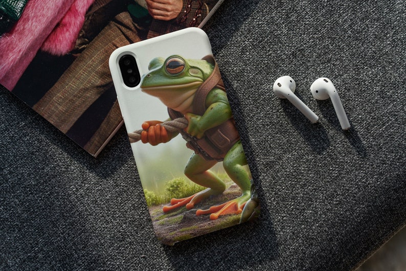 Animal Frogs Tug-of-war: Ultimate Protection Durable Strong Cell Phone ...
