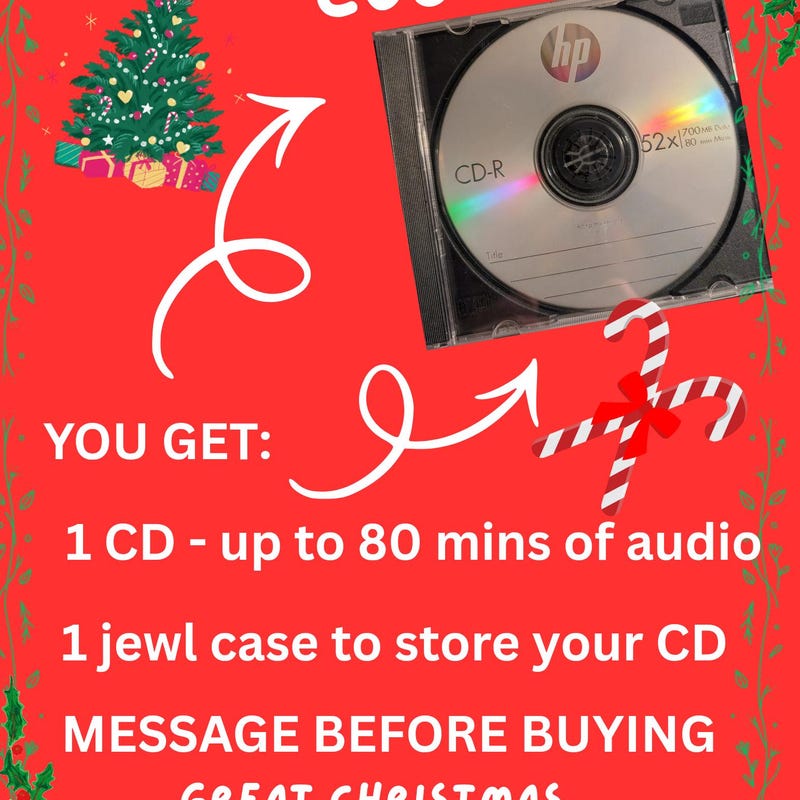 Custom Cd - Etsy UK