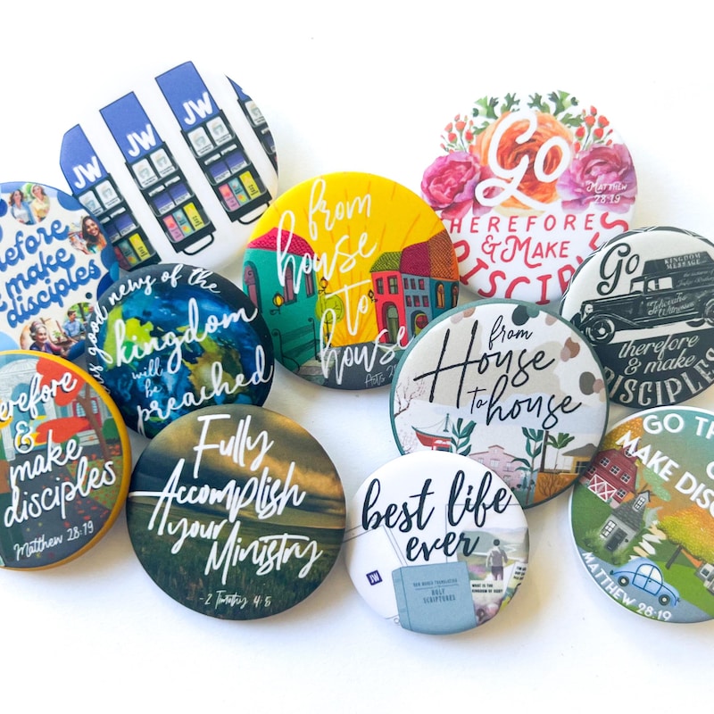 Jw Pioneer School Pins - Etsy