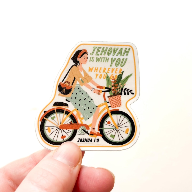 Jehovah is With You - JW Sticker Baptism - Etsy