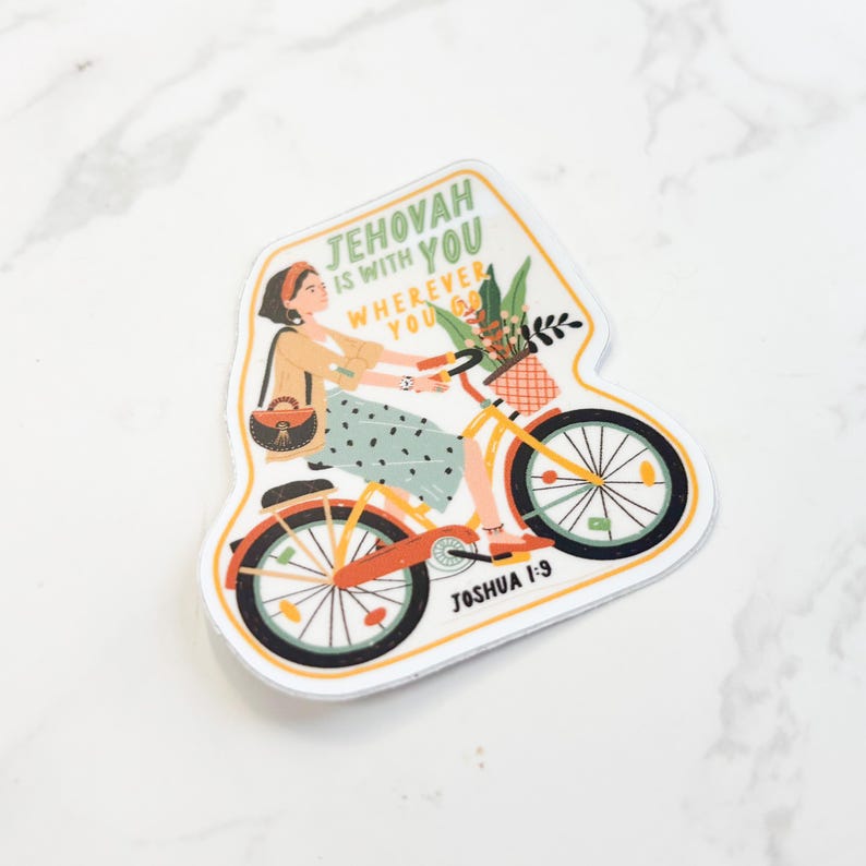 Jehovah is With You - JW Sticker Baptism - Etsy