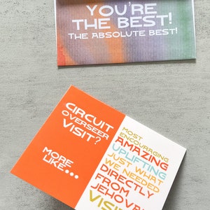 JW Card Greeting - Thank You Circuit Overseer - Study, Publisher ...