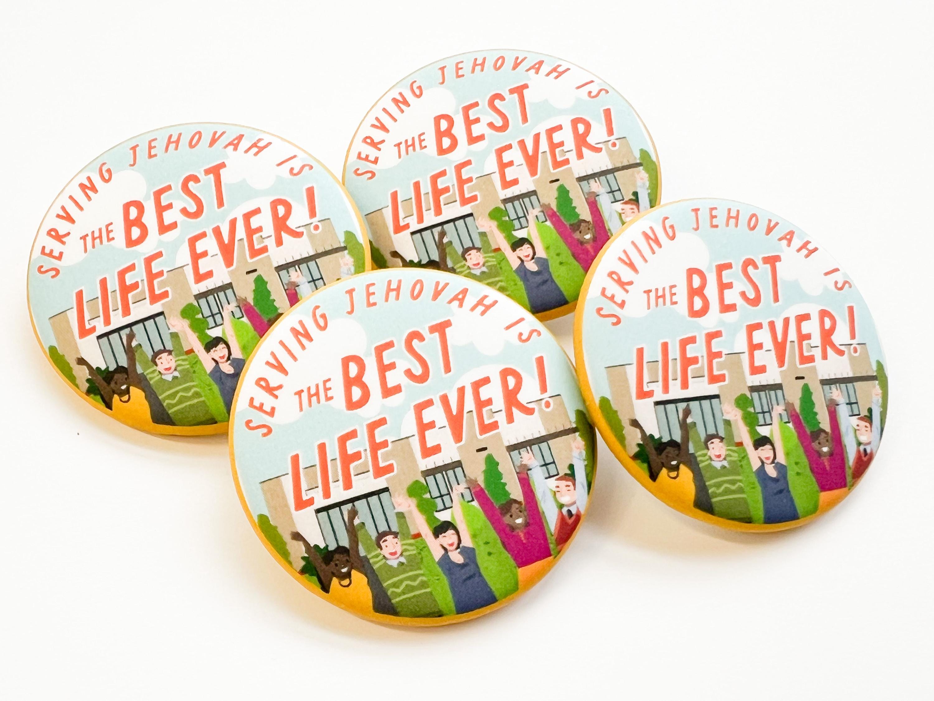 Best Life Ever Pins - Nostalgia JW Gifts Ministry Pioneer - Etsy