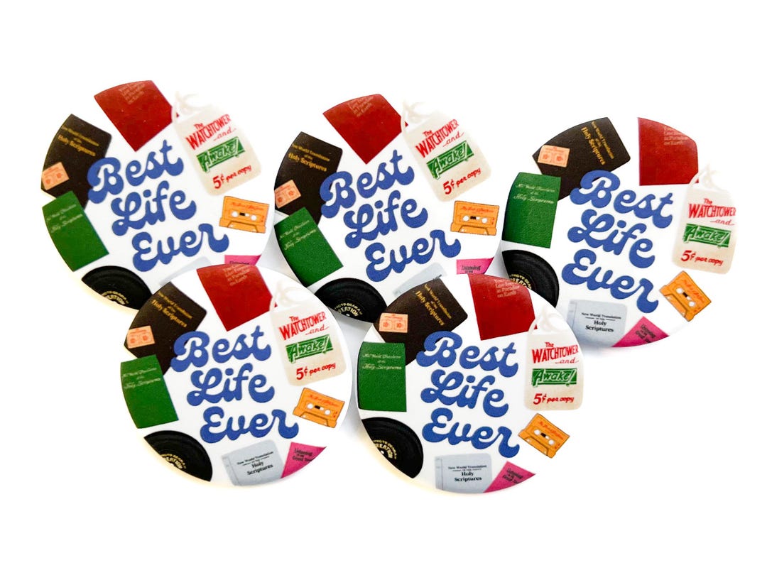 Best Life Ever Pins - Nostalgia JW Gifts Ministry Pioneer - Etsy