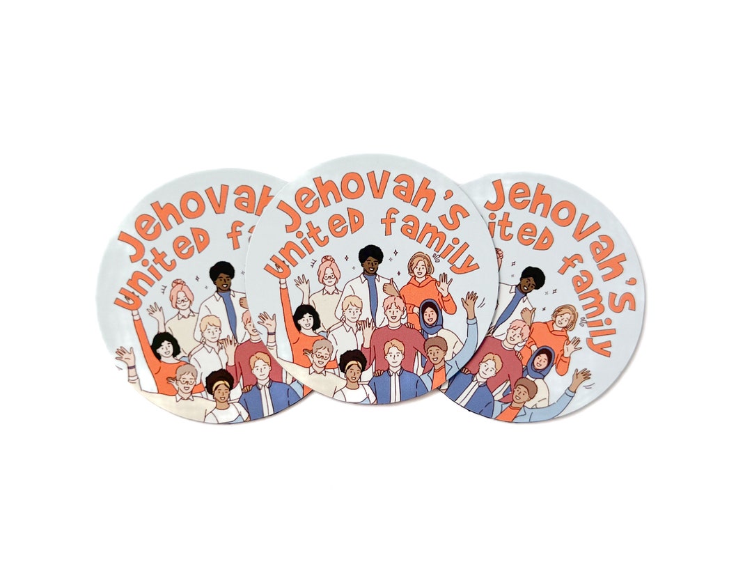 JW Magnets Jehovahs United Family - Spiritual Jehovah's Witness Gift - Etsy
