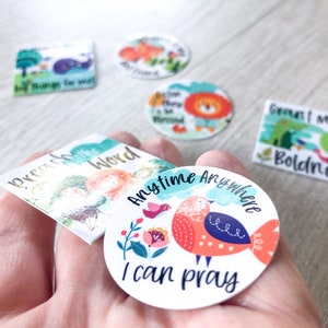 JW Kids Stickers - Gifts, Listen Obey and Be Blessed, Preach the Word ...