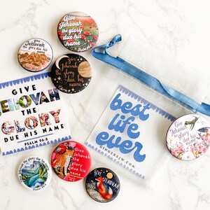 JW 2025 Year Text Give Jehovah the Glory Due His Name Gift Bags ...