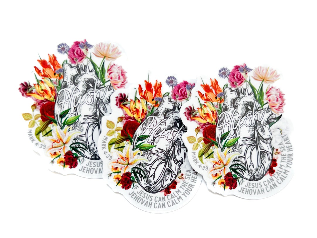 JW Sticker - If Jesus Can Calm the Sea Jehovah Can Calm Your Heart ...