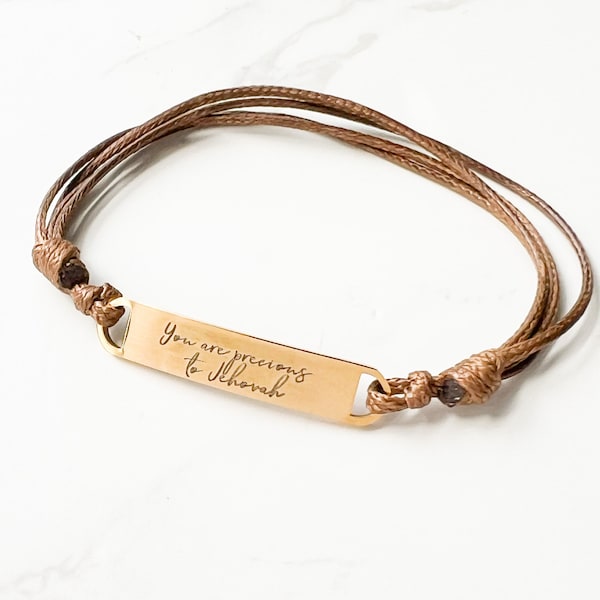 Jehovahs Witnesses Bracelet - Etsy