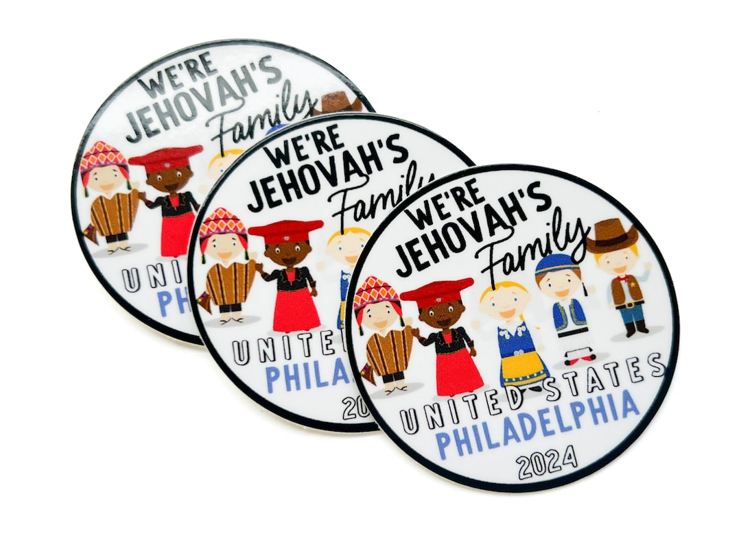 JW Gifts Special Convention Sticker Philadelphia USA Declare the Good ...