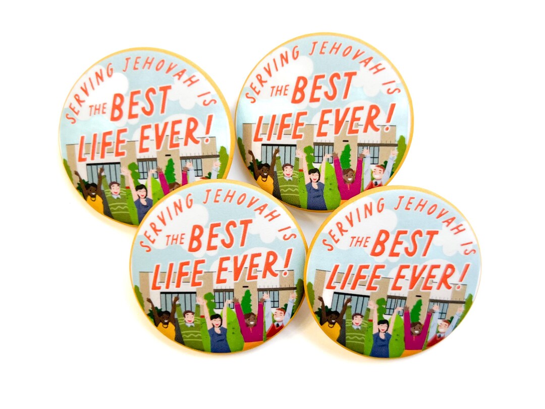 Best Life Ever Pins - Nostalgia JW Gifts Ministry Pioneer - Etsy