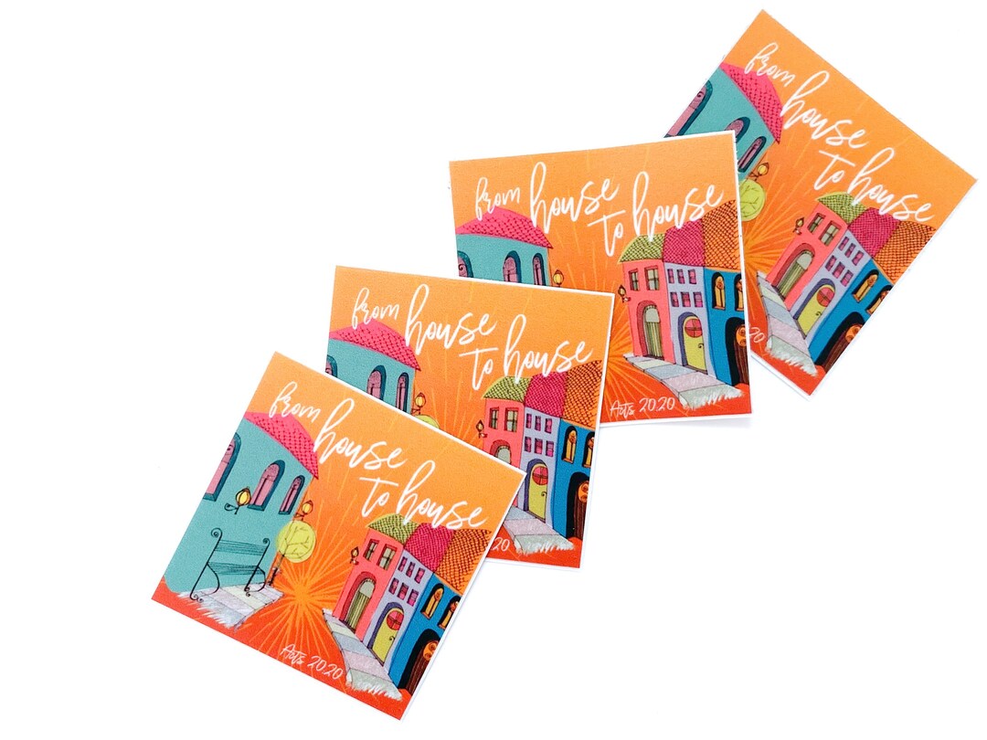 JW Sticker - From House to House- Field Ministry Informal Witnessing ...