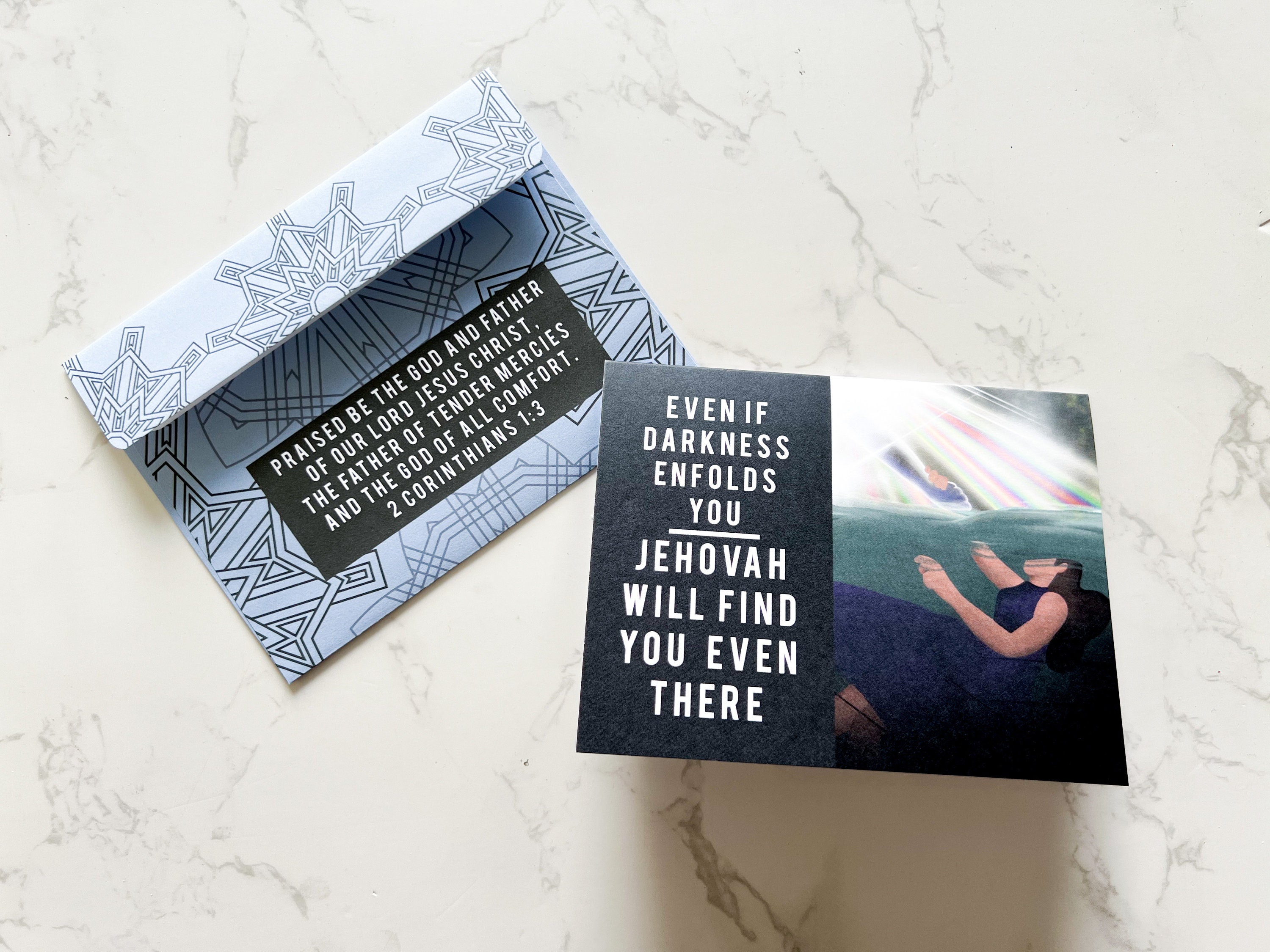 JW Card Greeting Anxiety Depression Comfort Encouraging Convention ...