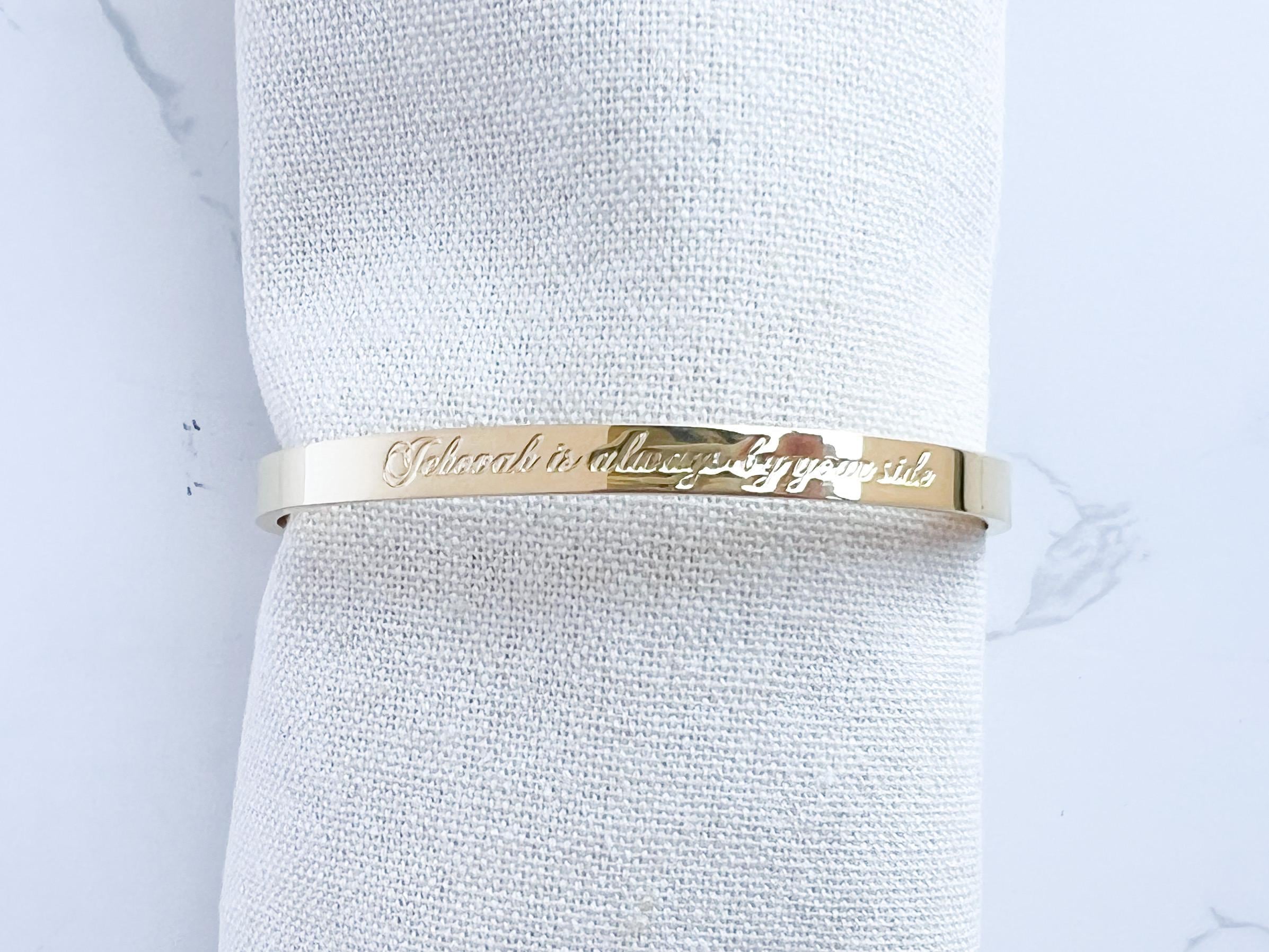 JW Jewelry - Jehovah is Always by Your Side Bracelet - Pioneer Gift ...
