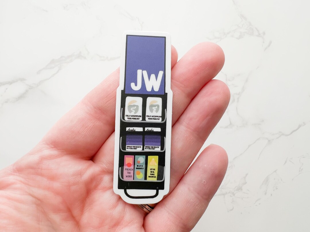 JW Public Ministry Cart Sticker - Pioneer Publisher Auxiliary - Etsy