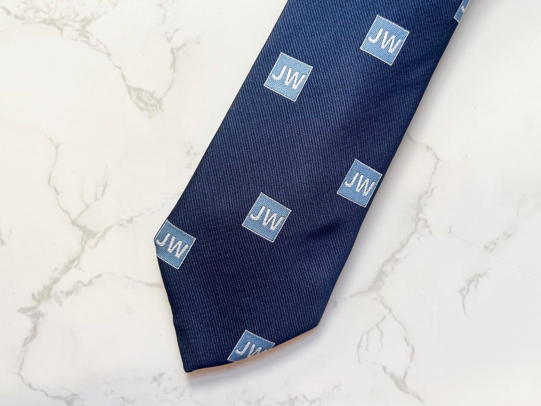 JW Tie - Necktie Elder Baptism Gift - Etsy