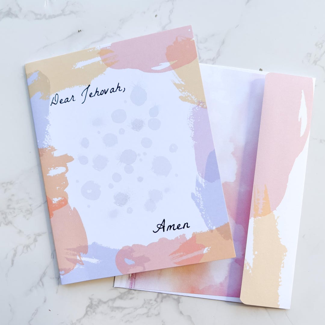 JW Encouragement Card: Jehovah's Witness Gift, Comforting Verse (4x6 ...