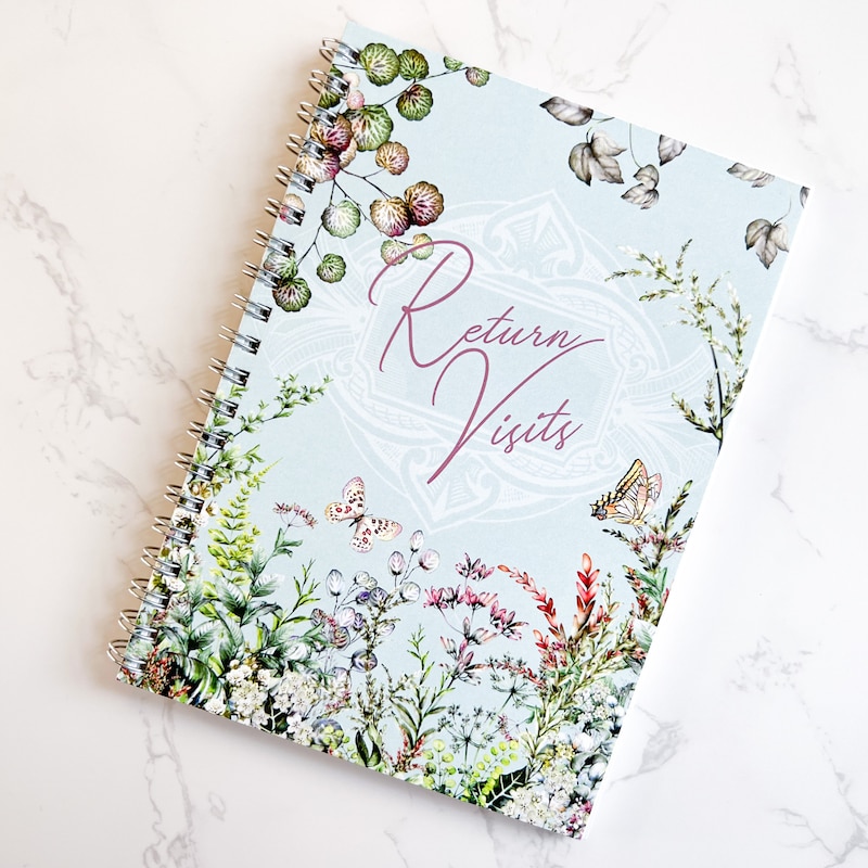 Jw Return Visit Book - Etsy