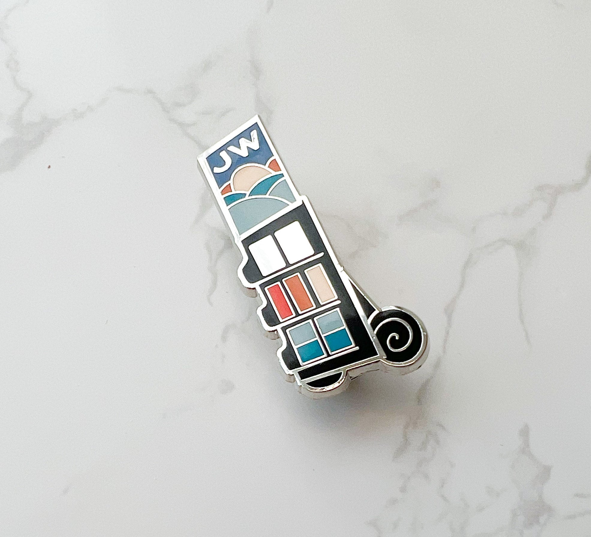 JW Enamel Pin Public Witnessing Cart SMPW Cart Field Ministry Jehovah's ...