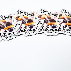 JW Mixed Magnets - Bee Busy for Jehovah - Jehovahs Witness Gifts ...