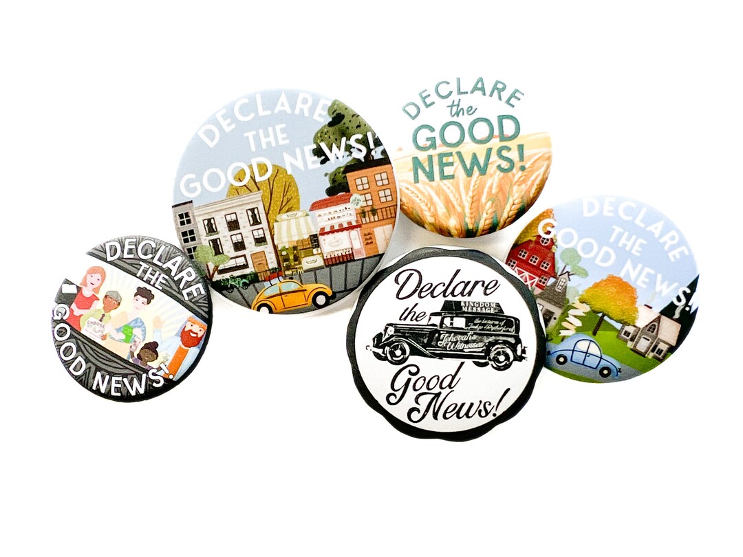 Declare the Good News Pins - JW Gifts Ministry Pioneer - Etsy