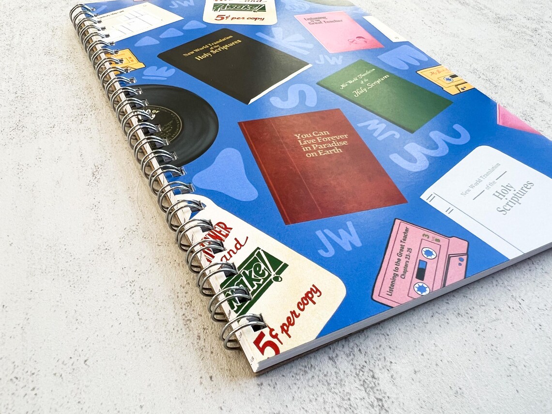JW Notebook - Jehovah’s Witnesses - Vintage Literature - Etsy