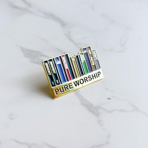 JW Enamel Pin - Pure Worship - Theocratic Library Jehovah's Witness - Etsy