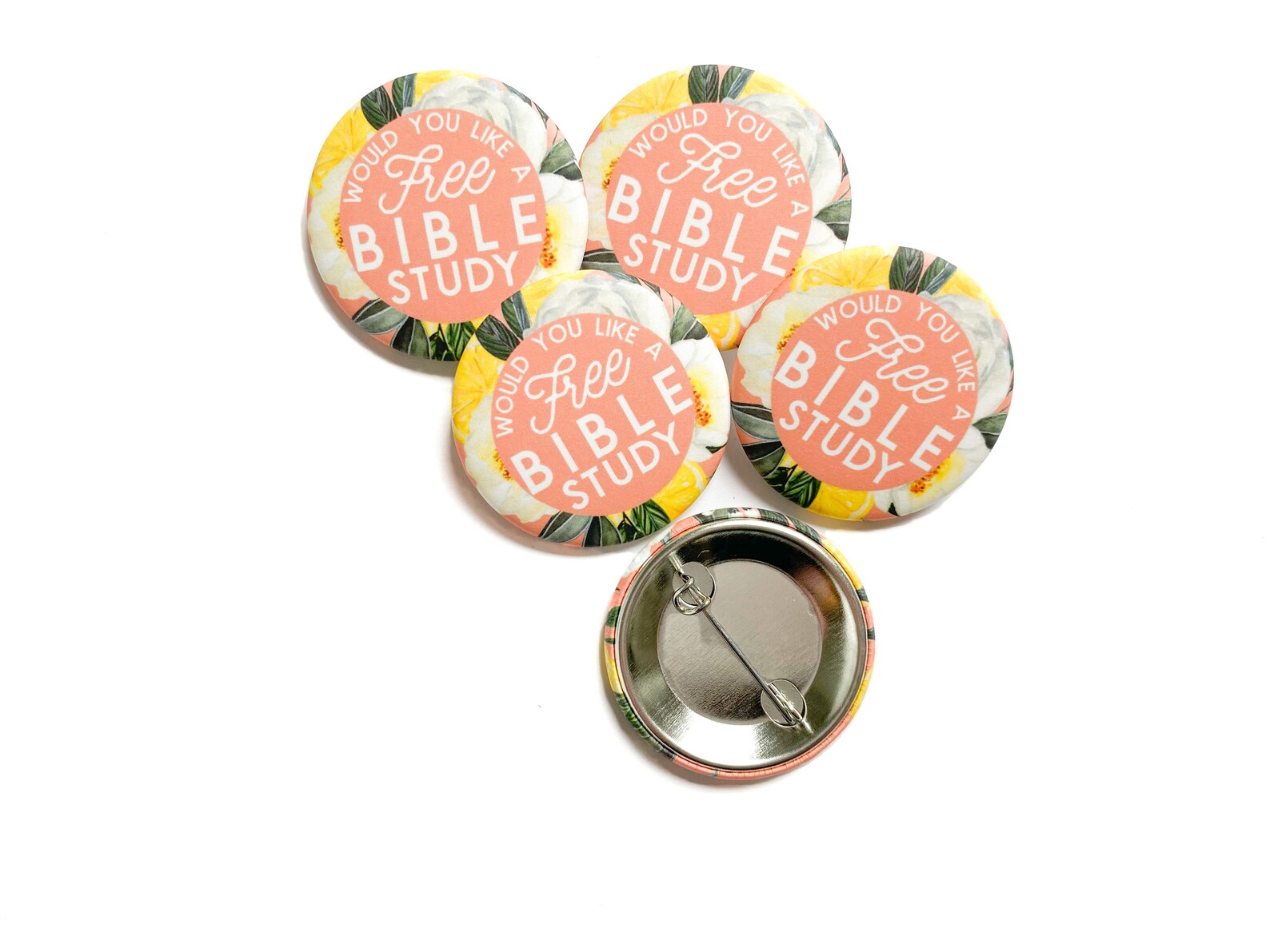 Free Bible Study Pins - JW Pioneer Field Ministry - Etsy