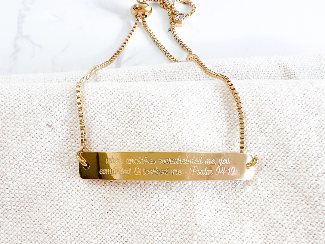 JW Jewelry - When Anxiety Overwhelms Me You Comforted and Soothed Me ...