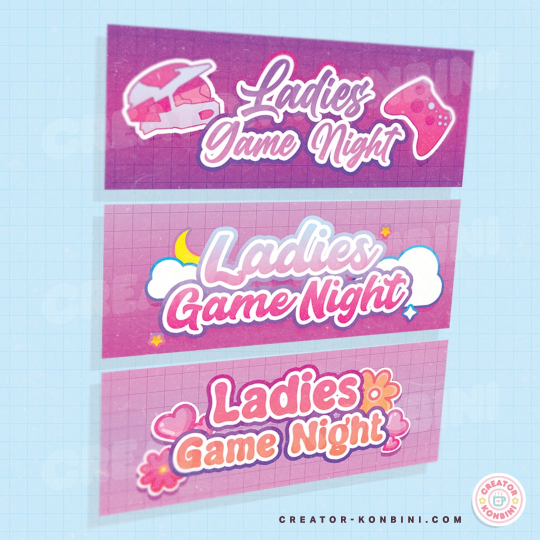 Ladies Night - Discord Event Banners - Etsy