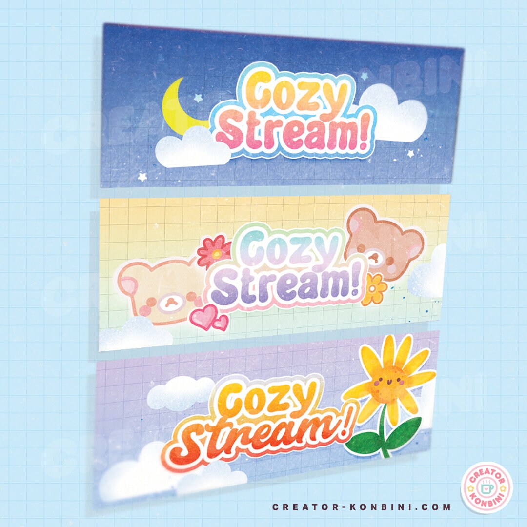 Cozy Stream - Discord Event Banners - Etsy