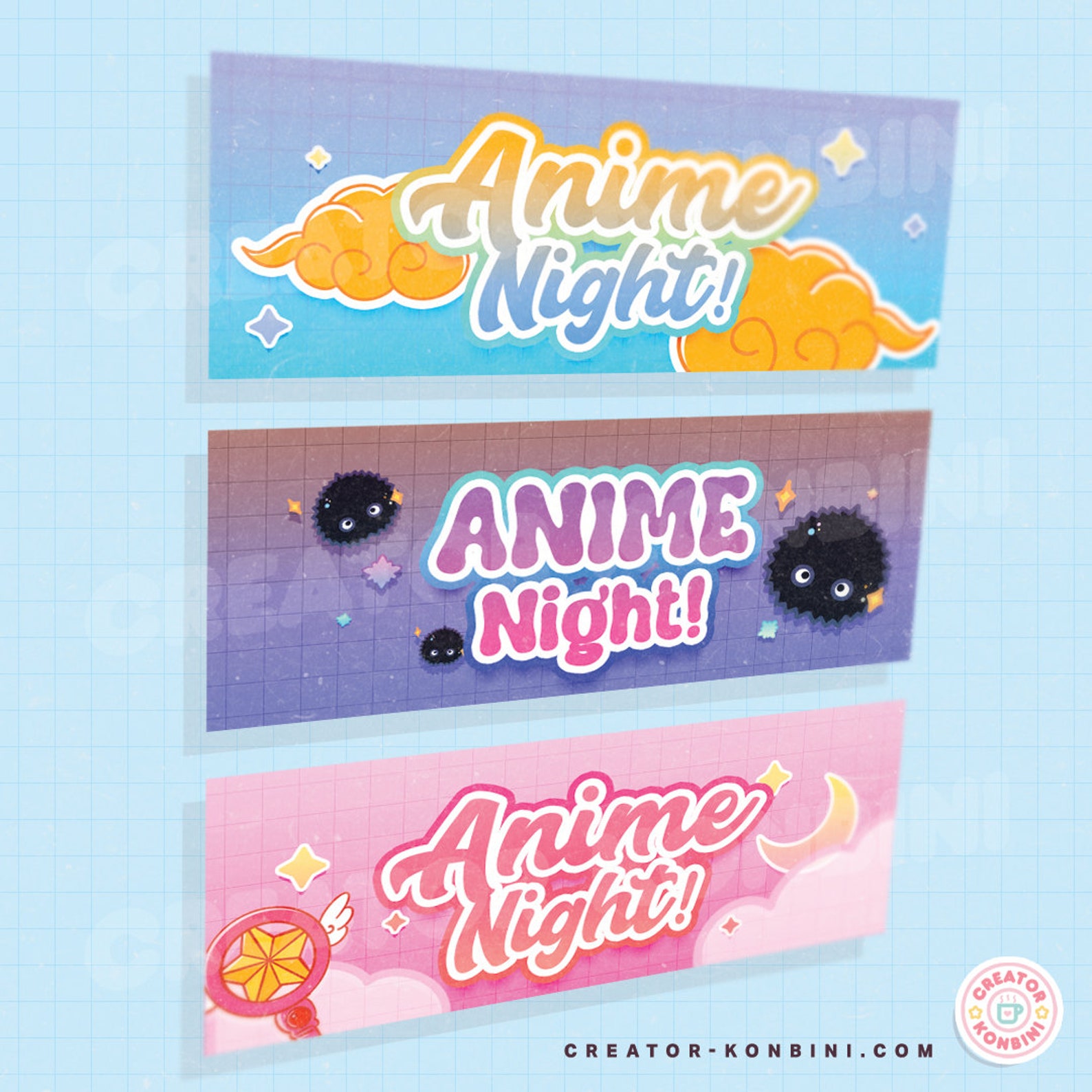 Anime - Discord Event Banners - Etsy