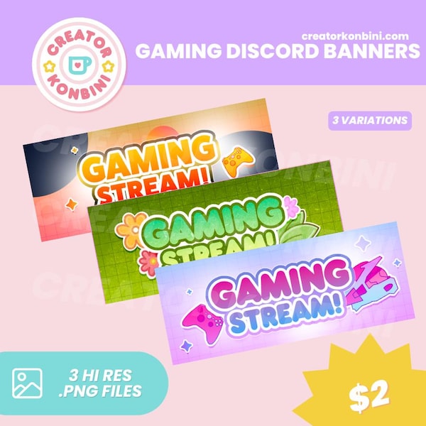 Blue Discord Banner - Etsy