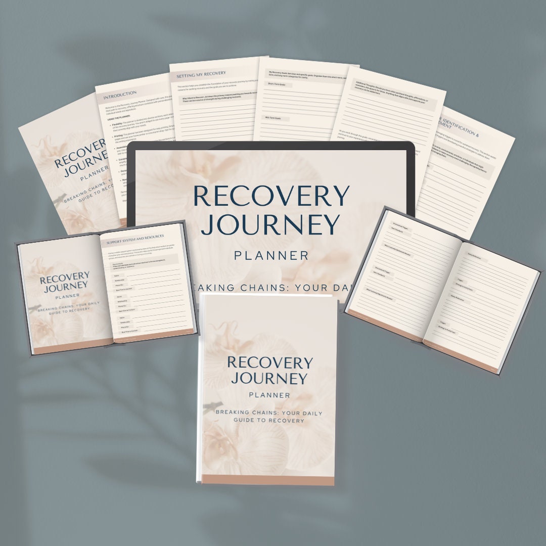 Recovery Journey Planner - Breaking Chains: Your Daily Guide and ...