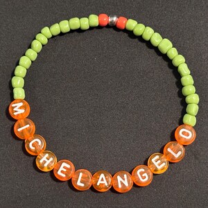 TMNT Friendship Bracelets - Etsy