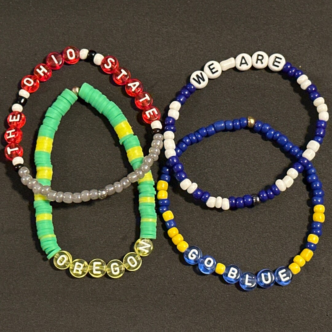 Big 10 Friendship Bracelets - Etsy