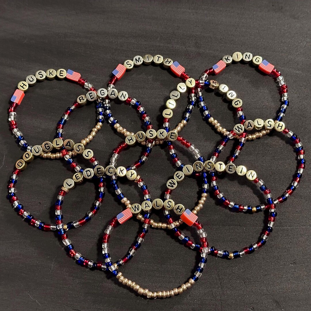 Team USA Swimming Friendship Bracelets - Etsy
