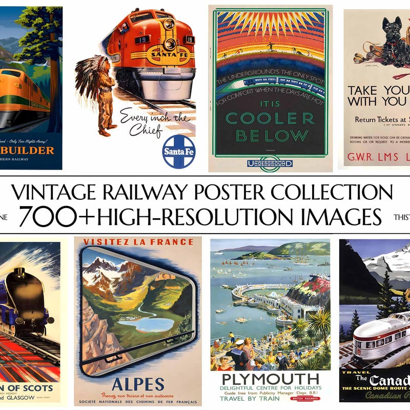 Qtmp Train Manufacturing Radio Advertisement - Etsy New Zealand