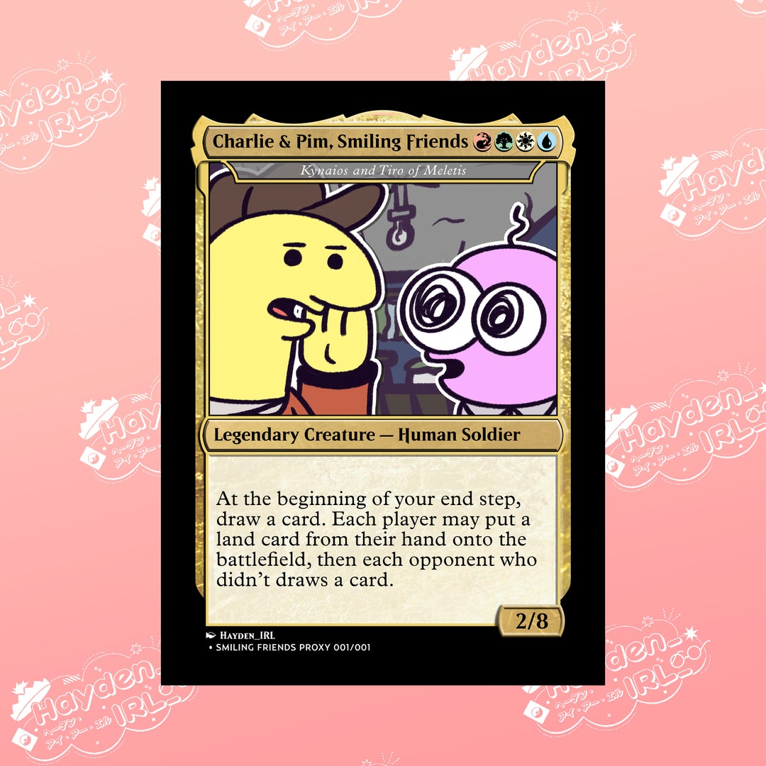 Smiling Friends MTG Commander Proxy - Etsy