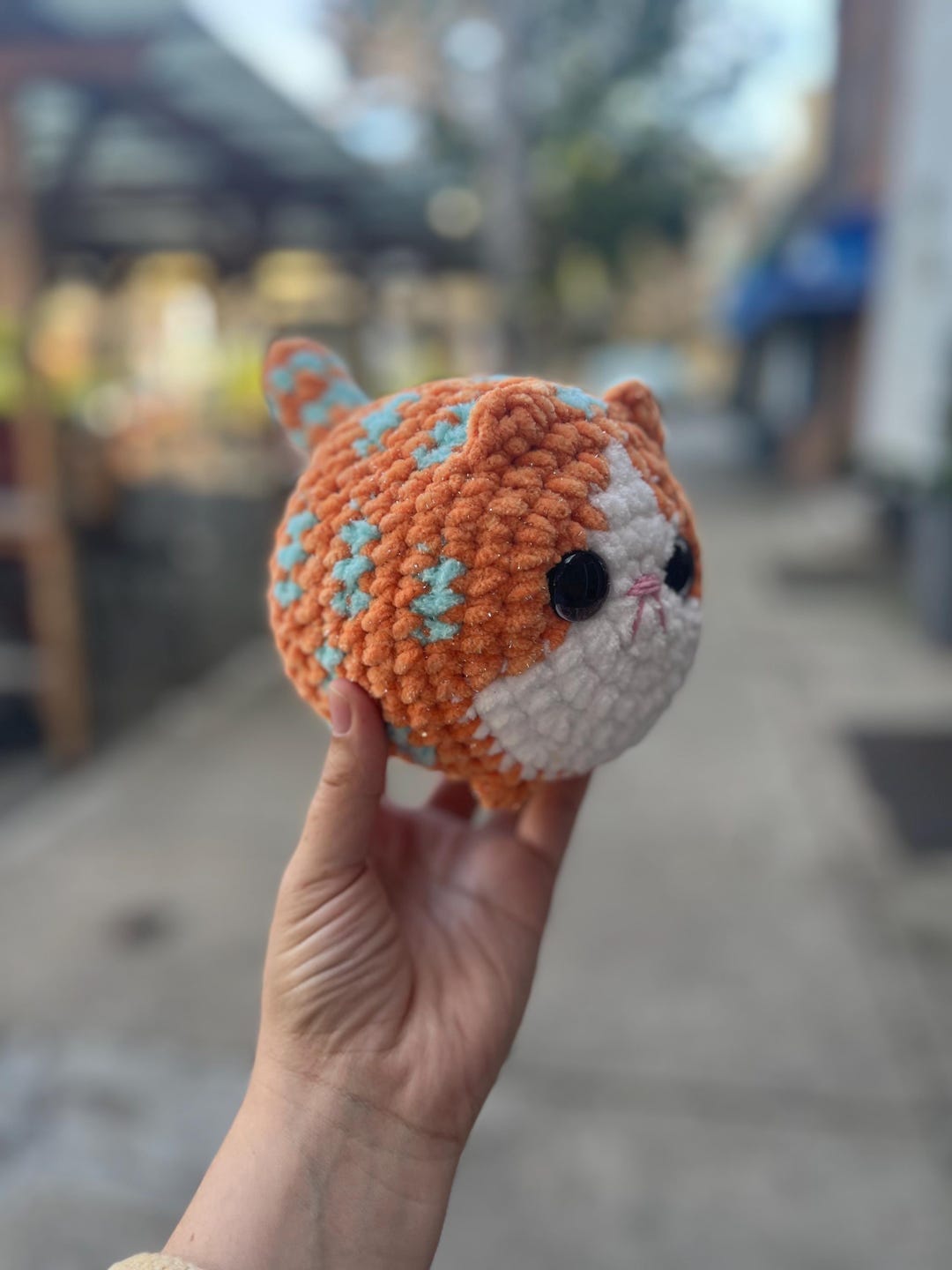 Swifty Gift Showgirl Cat - Loaf Cat Crocheted Plushie - Etsy