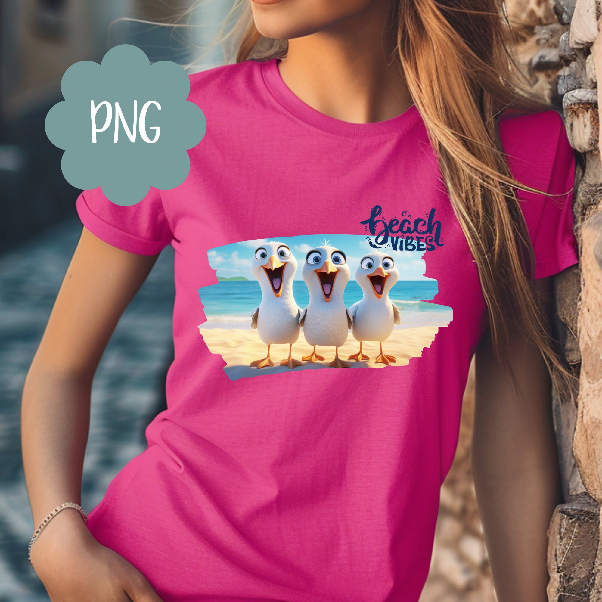 Beach Vibes PNG Sublimation Design, Digital Download Only Summer Fun ...