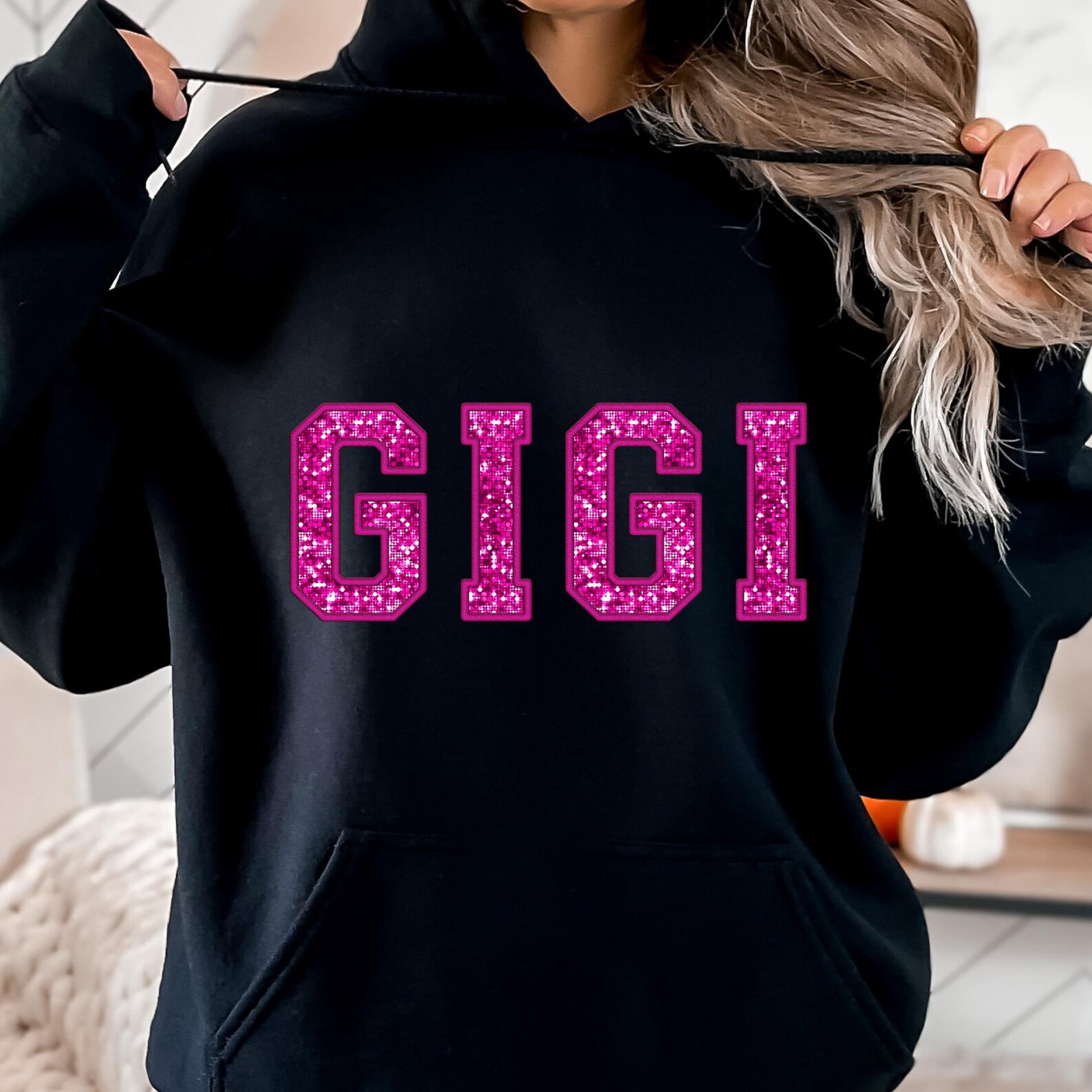 Gigi PNG Tshirt Design Faux Sequin Gigi Sublimation Design Digital ...