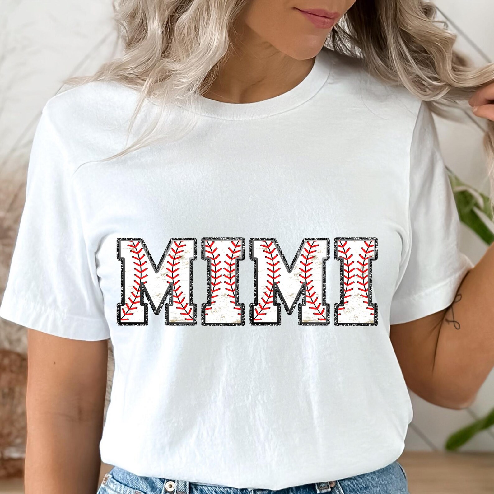 Mimi Baseball PNG Baseball Grandma Sublimation Design Digital Download ...