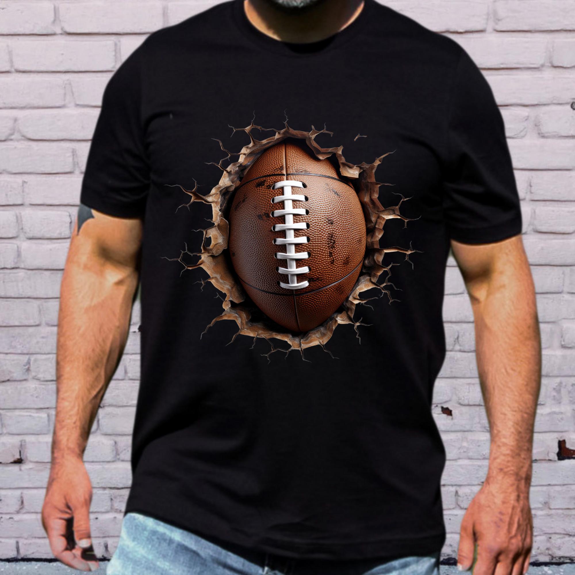 Football Break Through PNG Sublimation Design, Digital Download Only ...