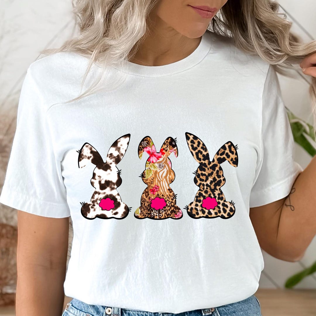 Retro Easter Bunny PNG, Easter Shirt Sublimation Design, Easter PNG ...